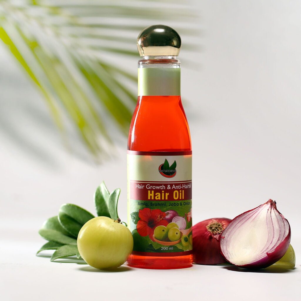 Hair Growth and Anti-Hairfall Hair Oil - NatureNova Herbals